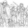 DnD Group Portrait Commission by MyBeautifulMonsters on DeviantArt