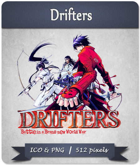 Drifters - Anime Folder Icon by Aslienly on DeviantArt