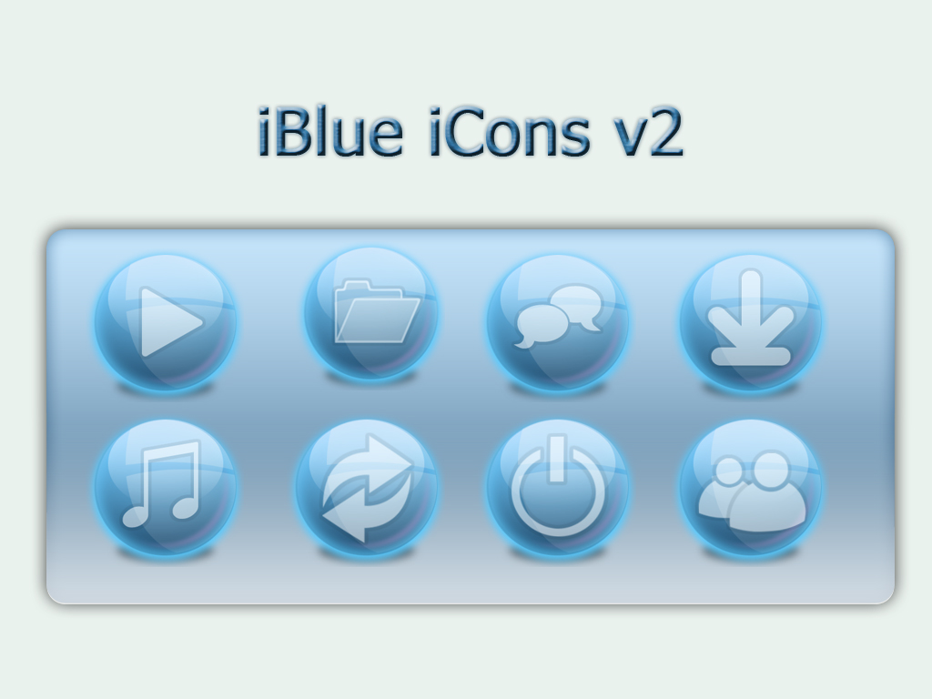 iBlue iCons v2 by sreeejith on DeviantArt