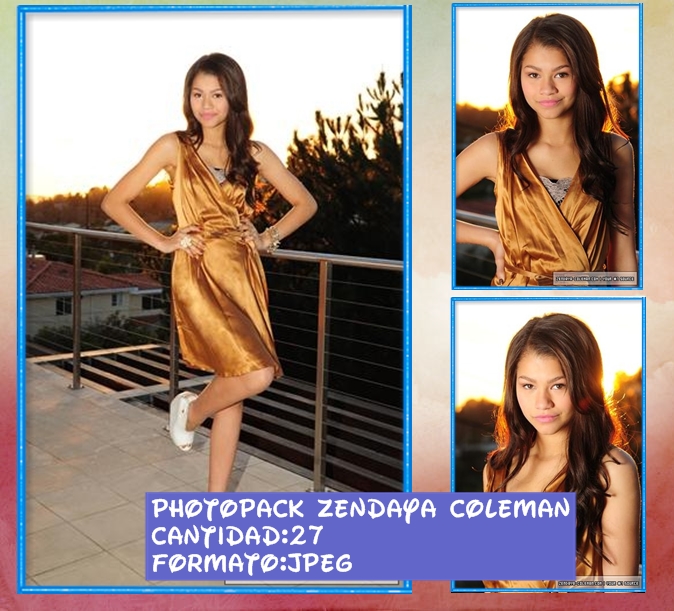 Photopack Zendaya Coleman #1 by Choofa-Tutorials on DeviantArt