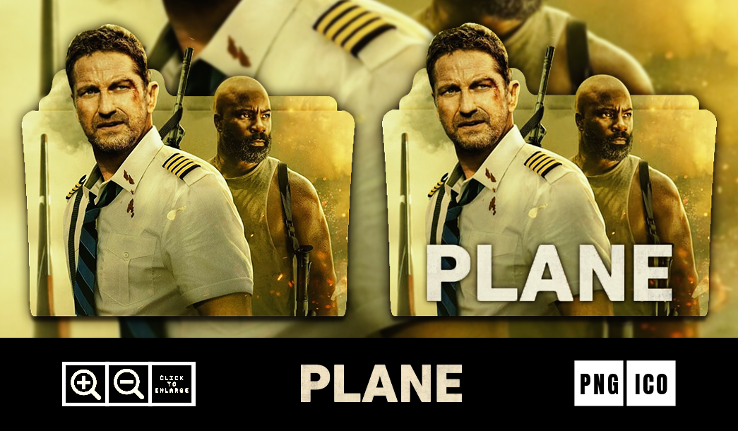 Plane (2023) Folder Icon by Pixellab99 on DeviantArt