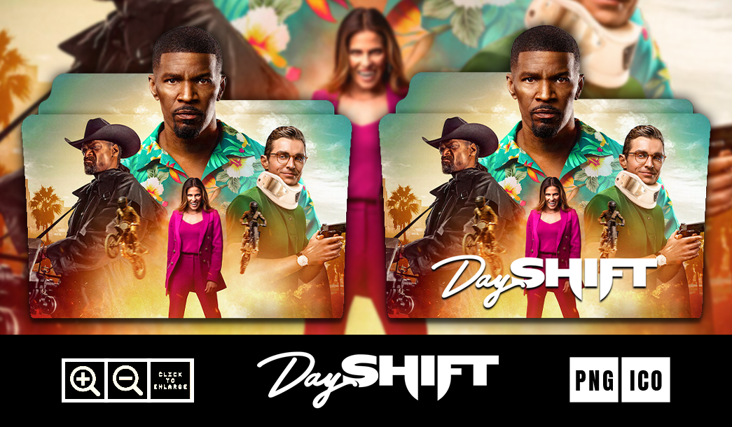 Day Shift (2022) Folder Icon by Pixellab99 on DeviantArt