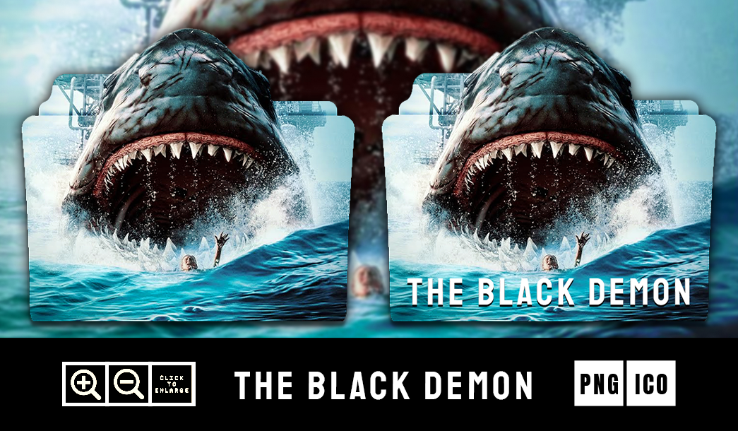 The Black Demon (2023) Folder Icon by Pixellab99 on DeviantArt