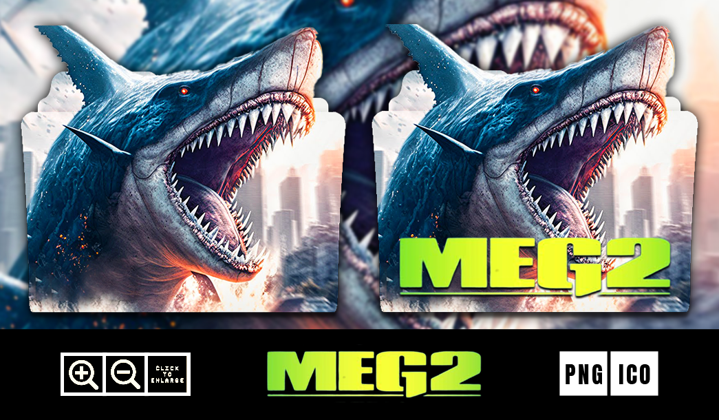 The Meg 2 The Trench (2023) Folder Icon by Pixellab99 on DeviantArt