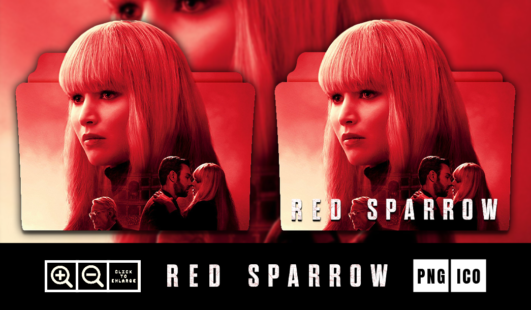 Red Sparrow (2018) Folder Icon by Pixellab99 on DeviantArt