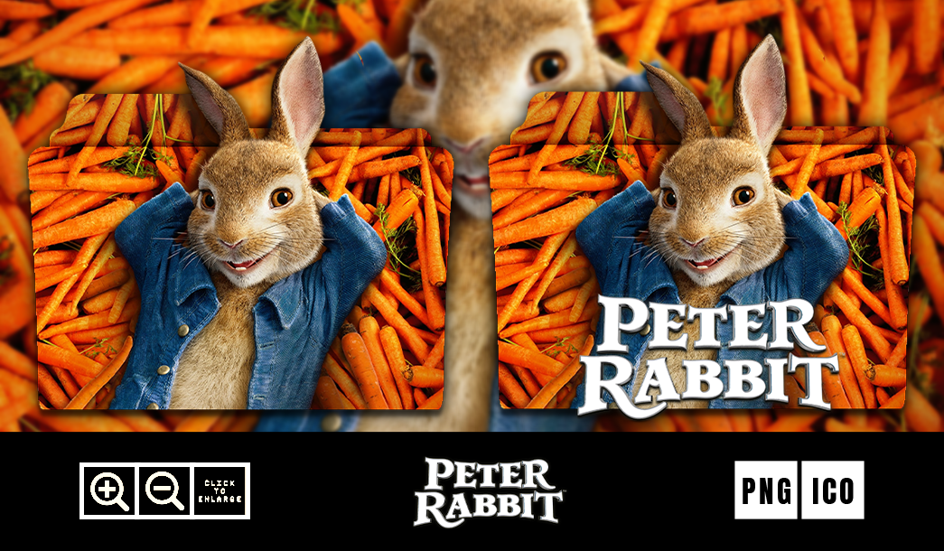 Peter Rabbit (2018) Folder Icon by Pixellab99 on DeviantArt
