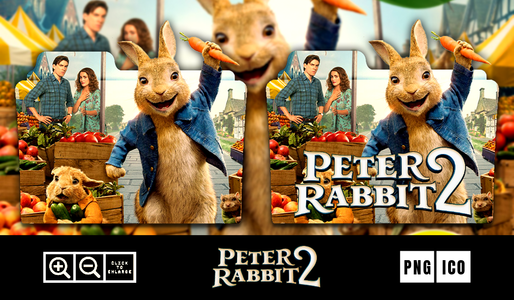Peter Rabbit 2 The Runaway (2021) Folder Icon by Pixellab99 on DeviantArt