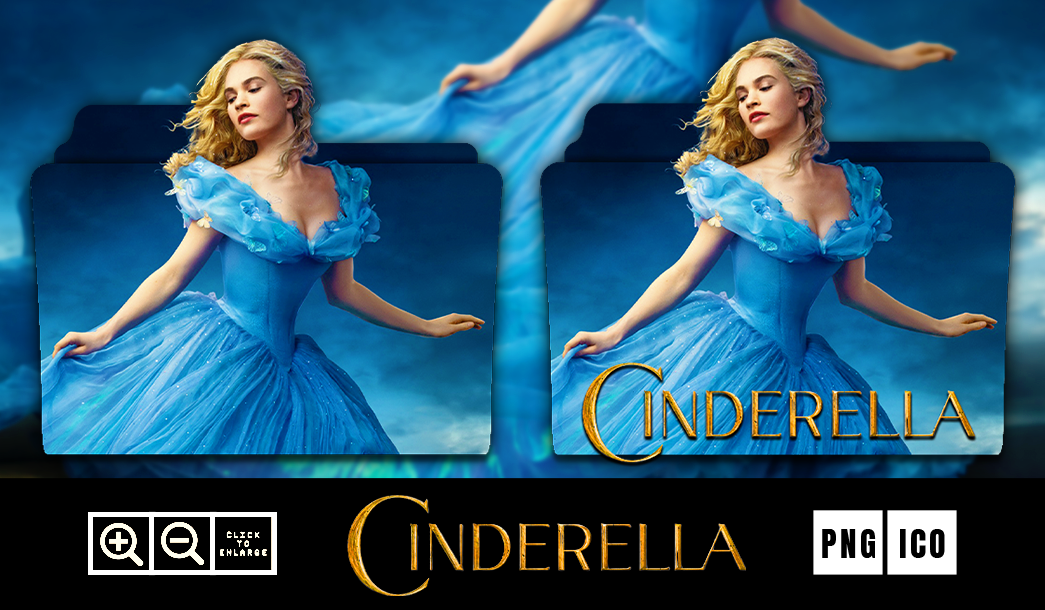 Cinderella (2015) Folder Icon by Pixellab99 on DeviantArt