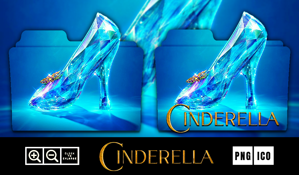 Cinderella (2015) Folder Icon by Pixellab99 on DeviantArt