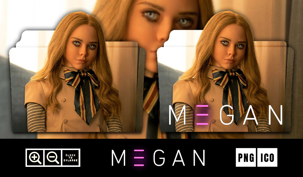 M3GAN (2022) Folder Icon by Pixellab99 on DeviantArt