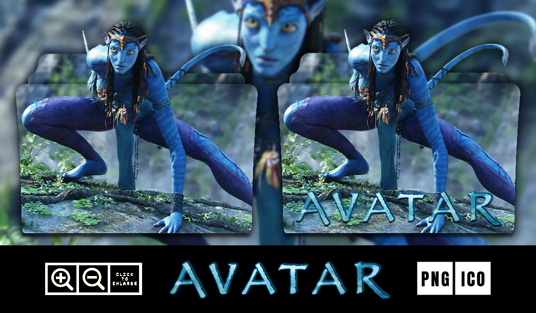 Avatar (2009) Folder Icon by Pixellab99 on DeviantArt