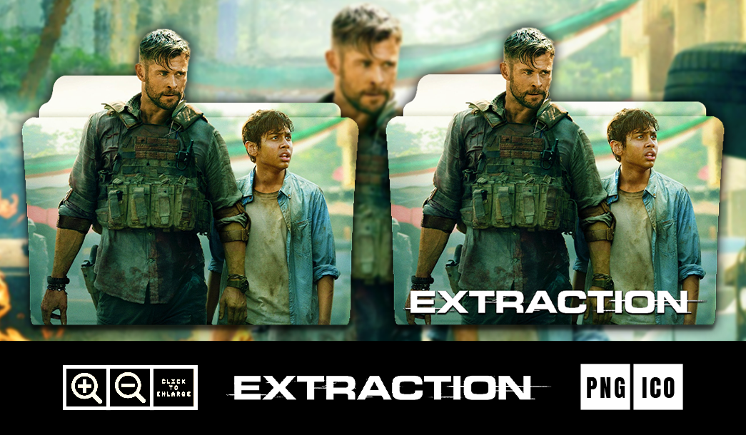 Extraction (2020) Folder Icon by Pixellab99 on DeviantArt