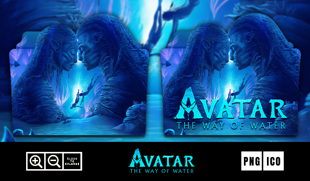 Avatar The Way of Water (2022) Folder Icon by Pixellab99 on DeviantArt