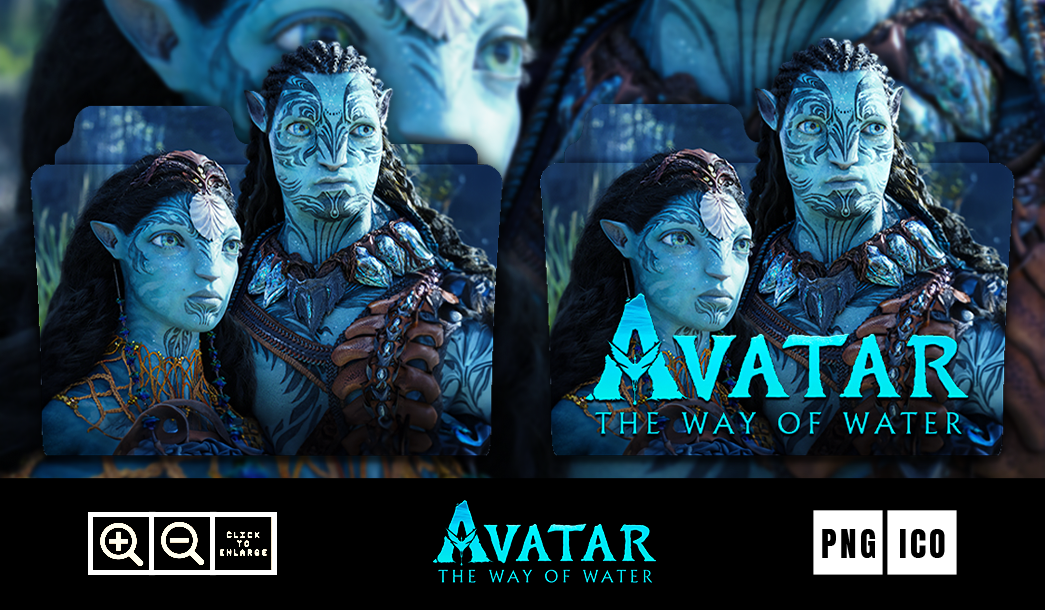 Avatar The Way of Water (2022) Folder Icon by Pixellab99 on DeviantArt