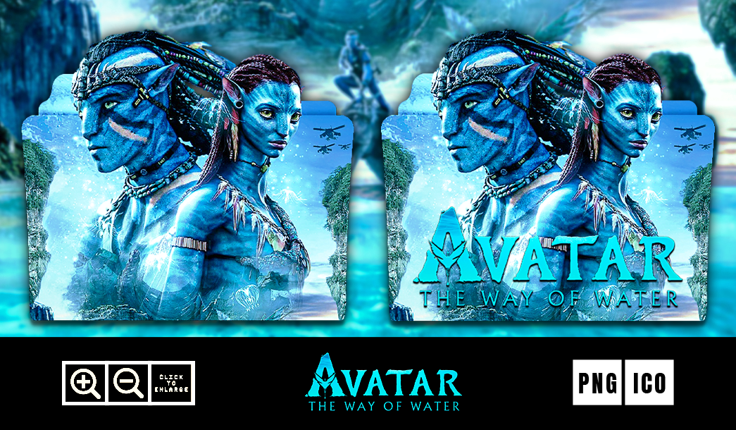 Avatar The Way of Water (2022) Folder Icon by Pixellab99 on DeviantArt
