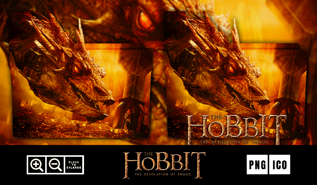 The Hobbit The Desolation Of... (2013) Folder Icon by Pixellab99 on ...