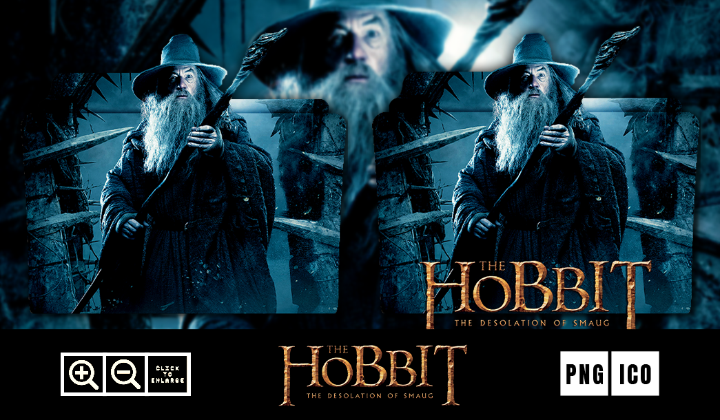 The Hobbit The Desolation Of... (2013) Folder Icon by Pixellab99 on ...
