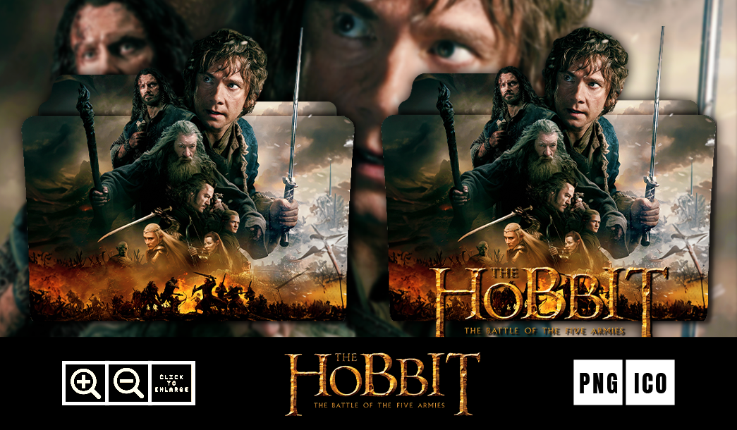 The Hobbit The Battle Of The Fiv... (2014) Folder by Pixellab99 on ...