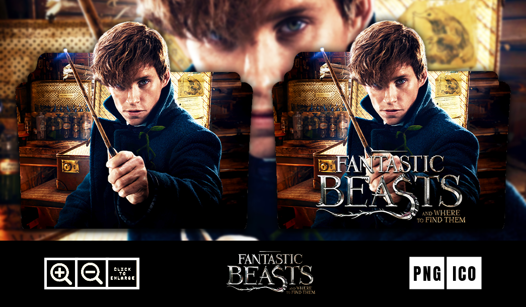 Fantastic Beasts And Where T... (2016) Folder Icon by Pixellab99 on ...