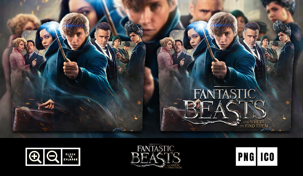 Fantastic Beasts And Where T... (2016) Folder Icon by Pixellab99 on ...