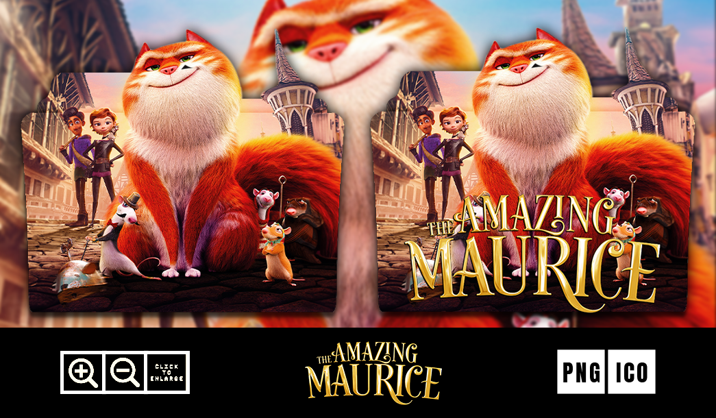 The Amazing Maurice (2022) Folder Icon by Pixellab99 on DeviantArt