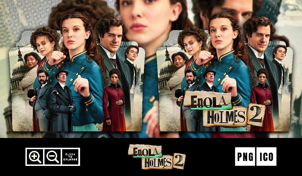 Enola Holmes 2 (2022) Folder Icon by Pixellab99 on DeviantArt