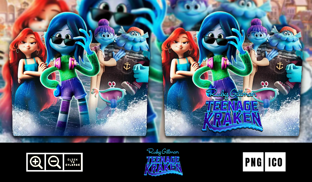 Ruby Gillman Teenage Kraken (2023) Folder Icon by Pixellab99 on DeviantArt