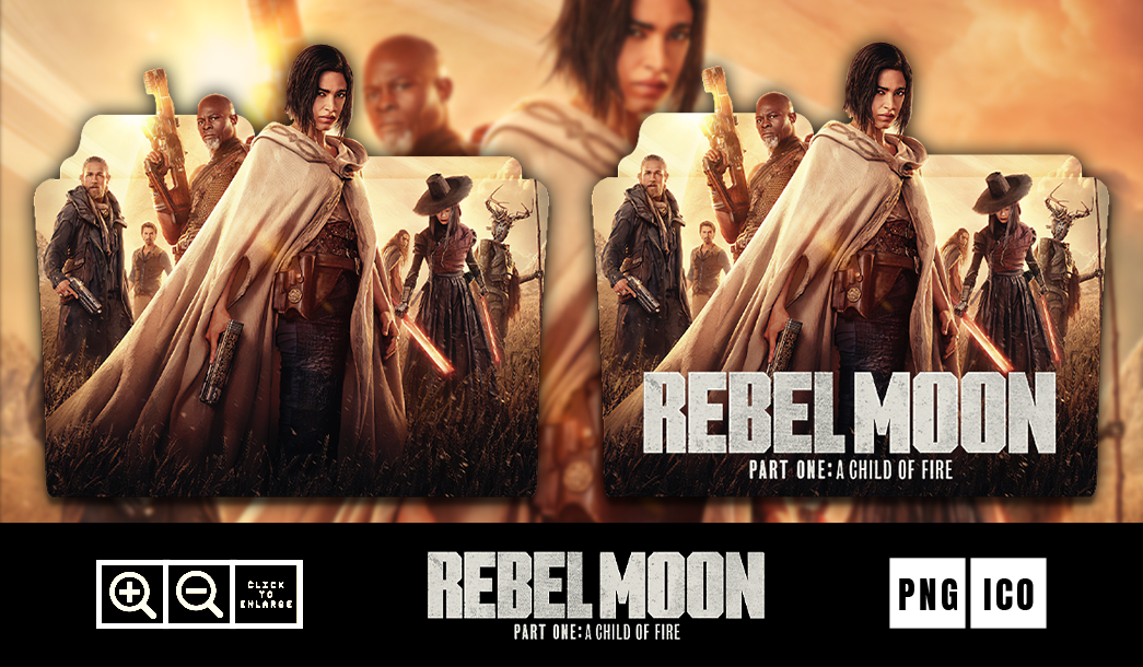 Rebel Moon Part One A Child of F. 2023 Folder Icon by Pixellab99 on ...