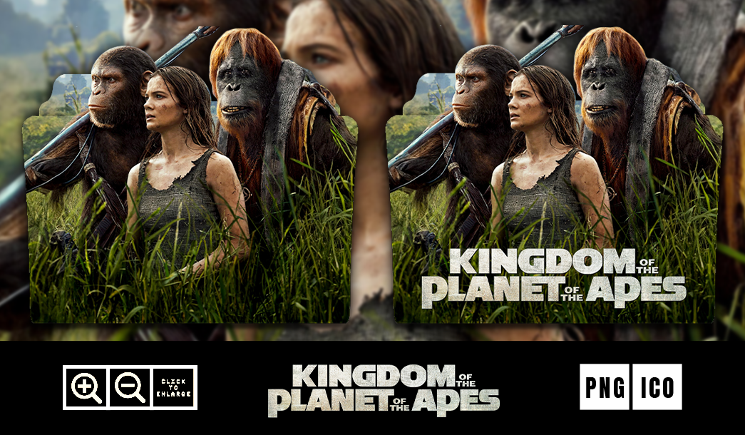 Kingdom of the Planet of the Apes 2024 Folder Icon by Pixellab99 on DeviantArt