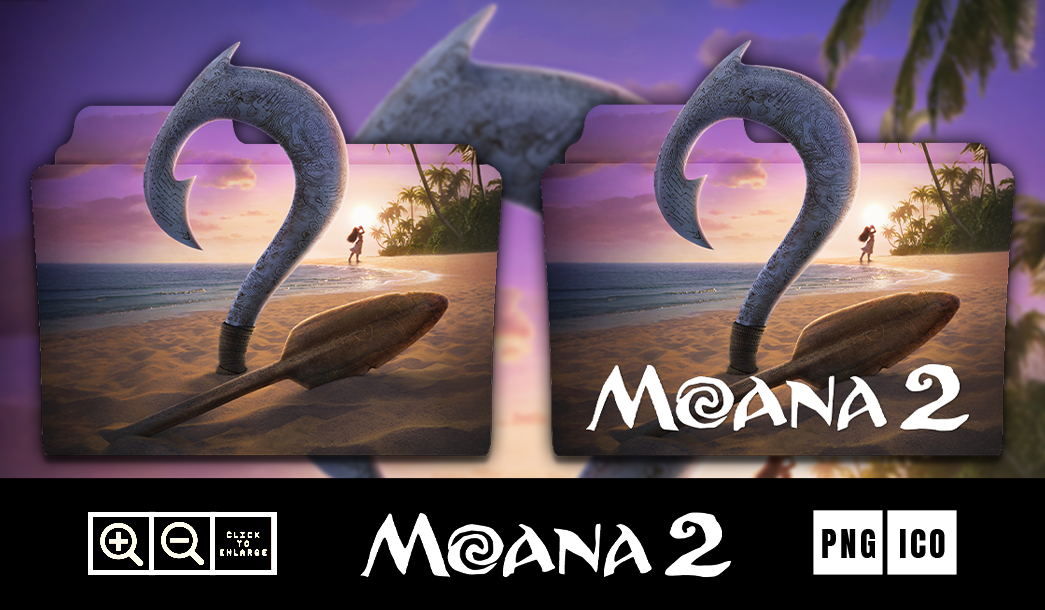 Moana 2 (2024) Folder Icon by Pixellab99 on DeviantArt