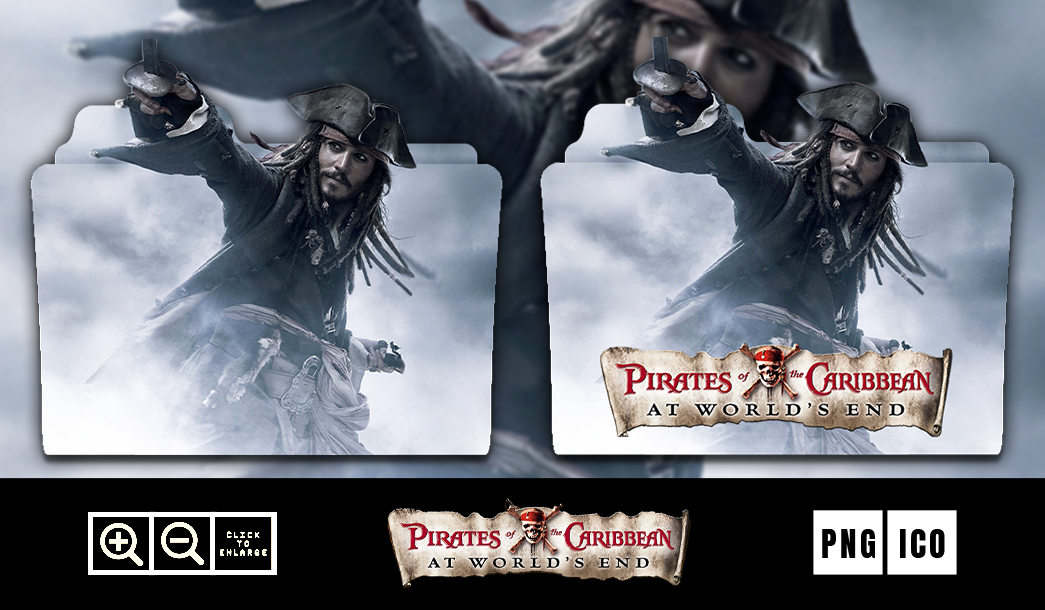 Pirates of the Caribbean 03 (2007) Folder Icon by Pixellab99 on DeviantArt