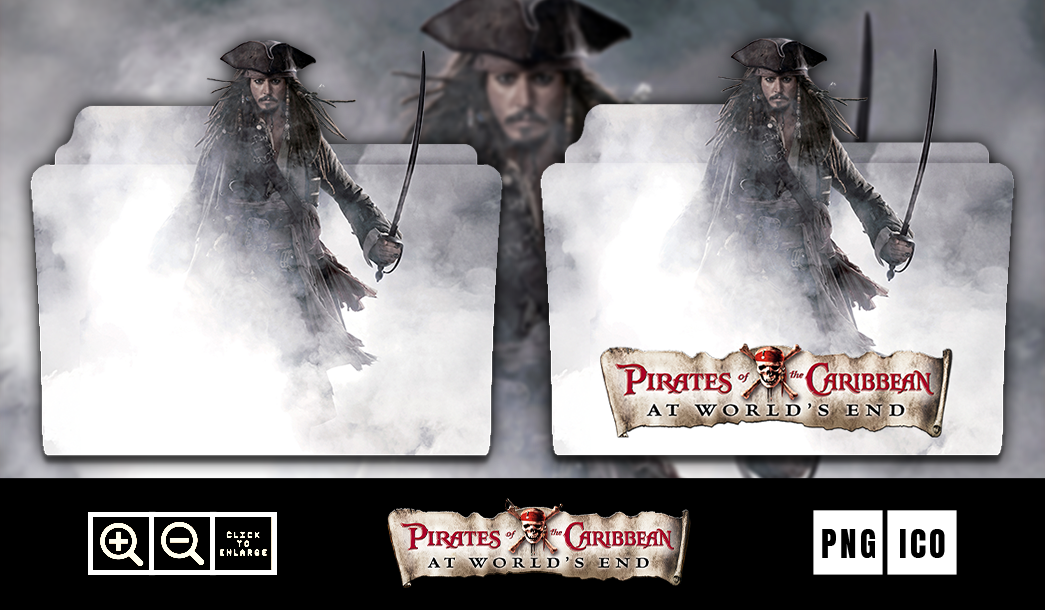Pirates of the Caribbean 03 (2007) Folder Icon by Pixellab99 on DeviantArt