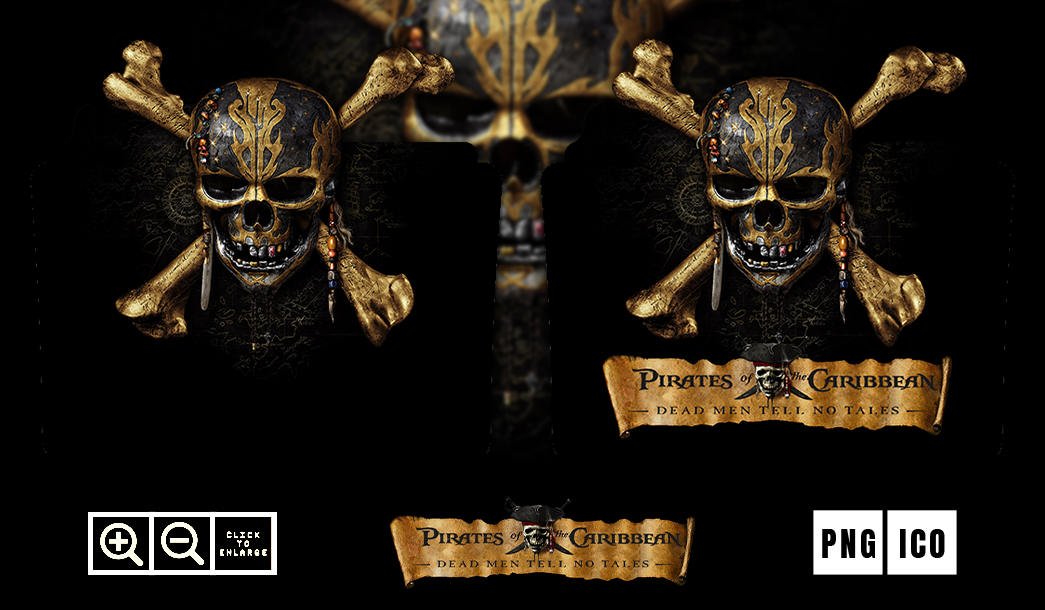 Pirates of the Caribbean 05 (2017) Folder Icon by Pixellab99 on DeviantArt