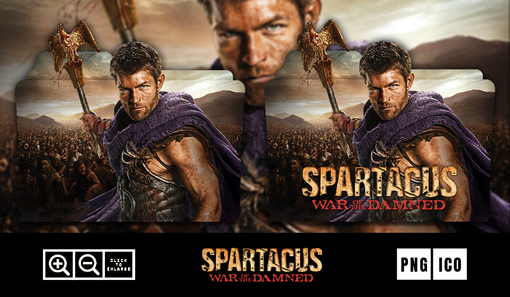 Spartacus War of the Damned Season 03 Folder Icon by Pixellab99 on ...