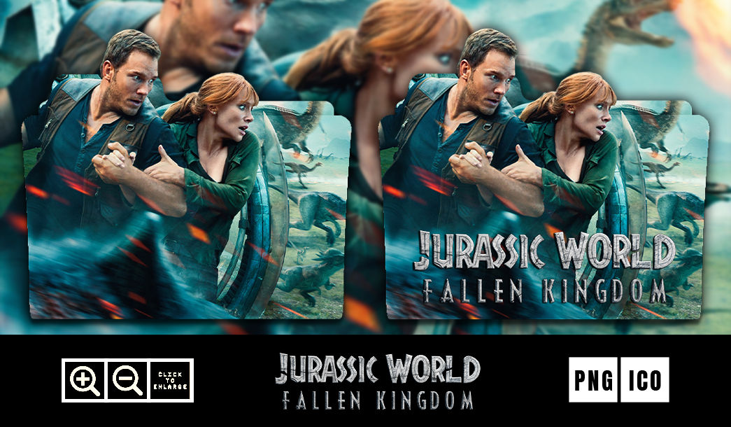 Jurassic World Fallen Kingdom (2018) Folder Icon by Pixellab99 on DeviantArt