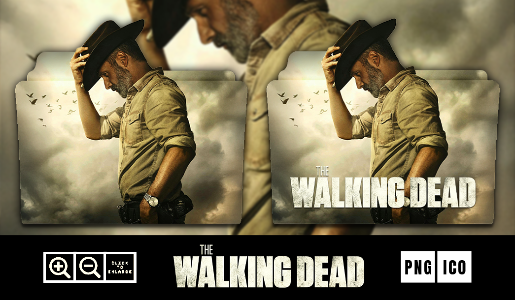 The Walking Dead TV Series Collection Folder Icon by Pixellab99 on ...