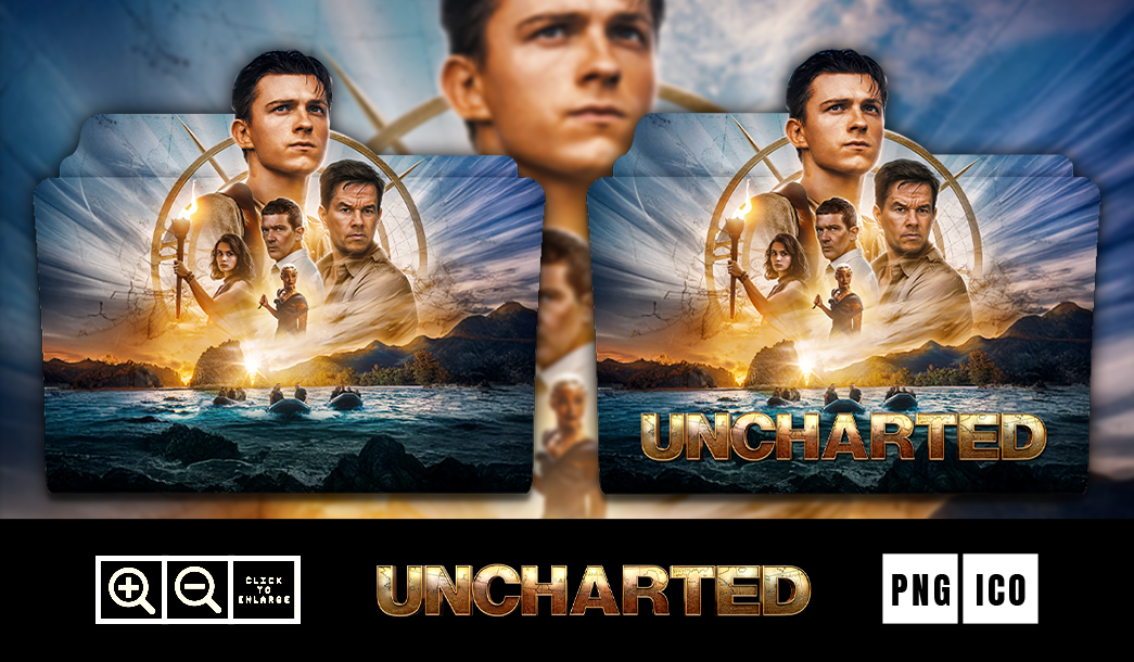Uncharted (2022) Folder Icon by Pixellab99 on DeviantArt
