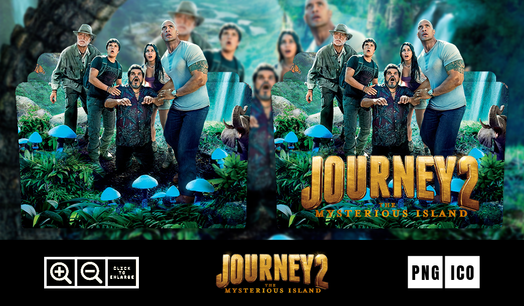 Journey 2 The Mysterious Island (2012) Folder Icon by Pixellab99 on ...