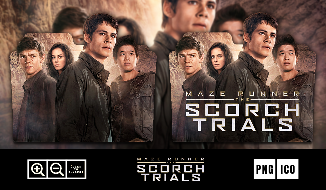 Maze Runner The Scorch Trails (2015) Folder Icon by Pixellab99 on ...
