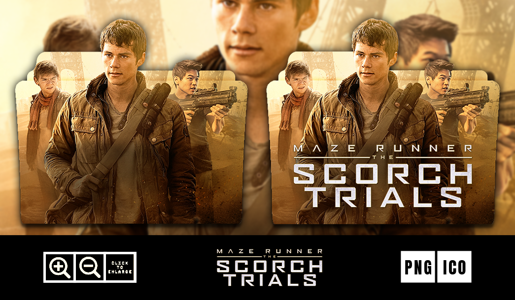 Maze Runner The Scorch Trails (2015) Folder Icon by Pixellab99 on ...