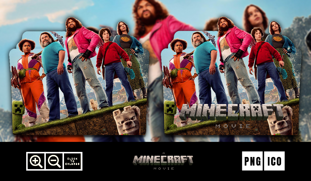 A Minecraft Movie (2025) Folder Icon by Pixellab99 on DeviantArt