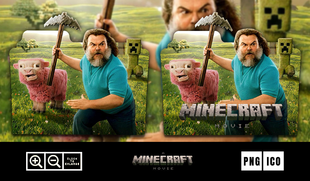 A Minecraft Movie (2025) Folder Icon by Pixellab99 on DeviantArt