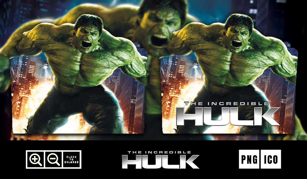 The Incredible Hulk (2008) Folder Icon by Pixellab99 on DeviantArt