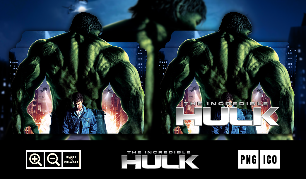 The Incredible Hulk (2008) Folder Icon by Pixellab99 on DeviantArt