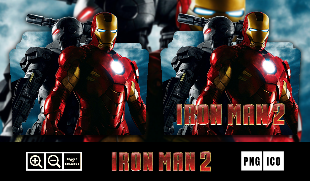 Iron Man 2 (2010) Folder Icon by Pixellab99 on DeviantArt