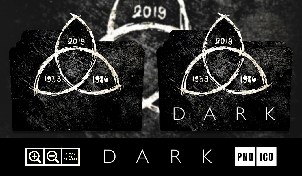 Dark TV Series Collection Folder Icon by Pixellab99 on DeviantArt