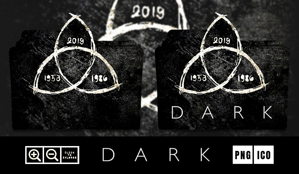 Dark TV Series Collection Folder Icon by Pixellab99 on DeviantArt
