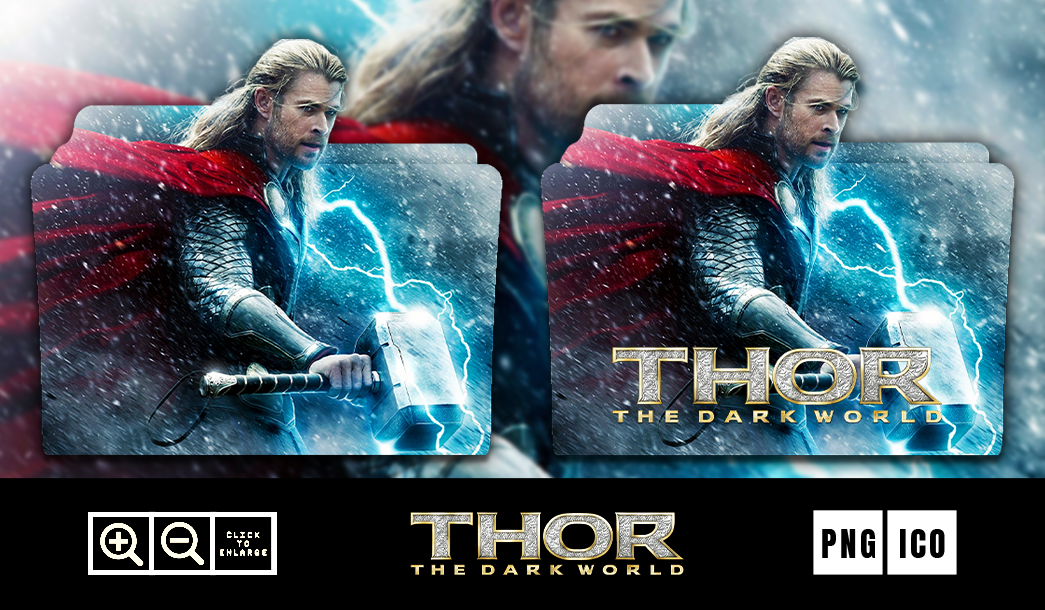 Thor The Dark World (2013) Folder Icon by Pixellab99 on DeviantArt