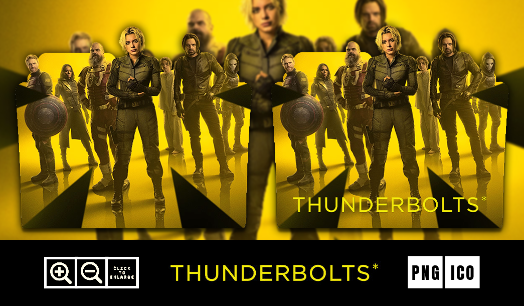 Thunderbolts (2025) Folder Icon by Pixellab99 on DeviantArt