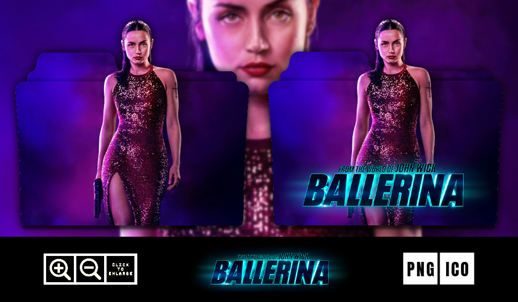 From the World of John Wick Ballerina Folder Icon by Pixellab99 on ...